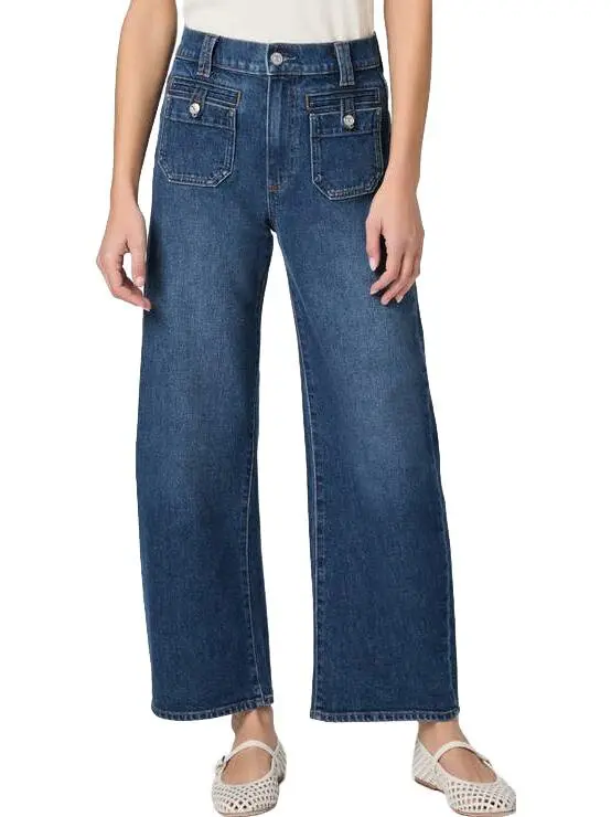 Paige Arellia High-rise Ankle Barrel Jeans - Paradox