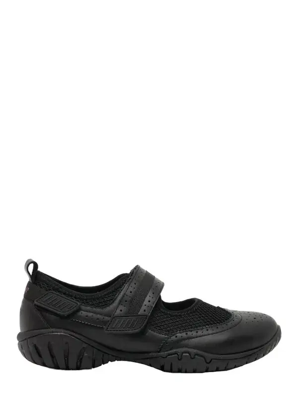 COTEMP Perforated Strap Trainers - Black