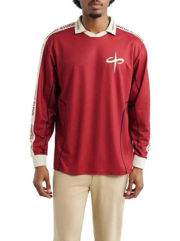SANTO STUDIO Crest Racing Club Jersey - Red