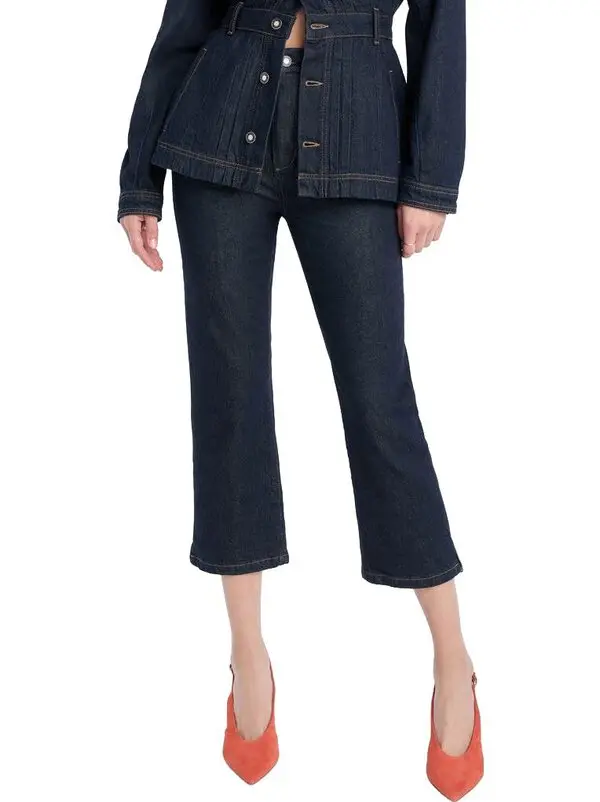 FAVORITE DAUGHTER The Jade Capri Jeans - Oxford