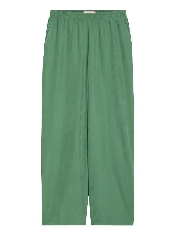 HONOR THE GIFT Brushed Wide-leg Pants - Mint