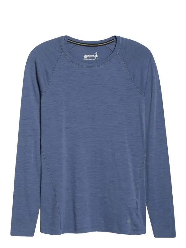 Smartwool Classic All Season Merino Wool Base Layer Long Sleeve T-shirt - Nightfall Blue