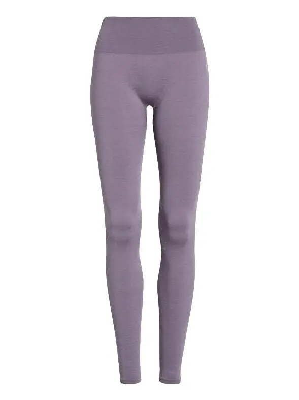 Smartwool Intraknit All Season Merino Wool Blend Base Layer Leggings - Purple Storm