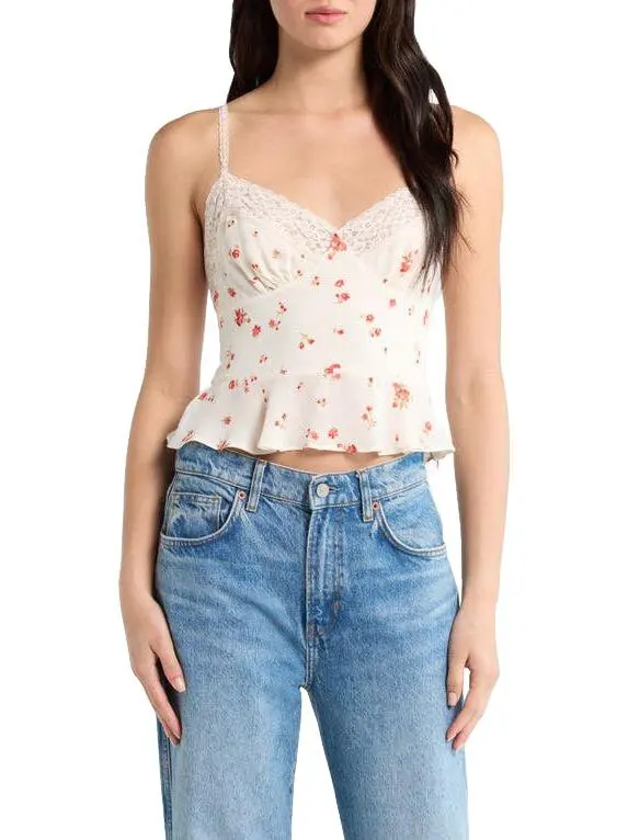 REFORMATION Anouk Floral Camisole - Lovie