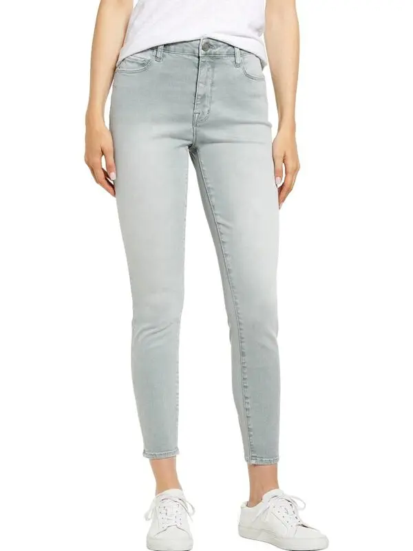WASH LAB DENIM High Waist Skinny Jeans - Sage