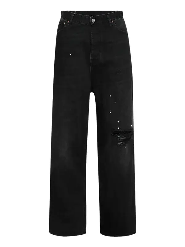 Vetements Ripped Jeans - Black