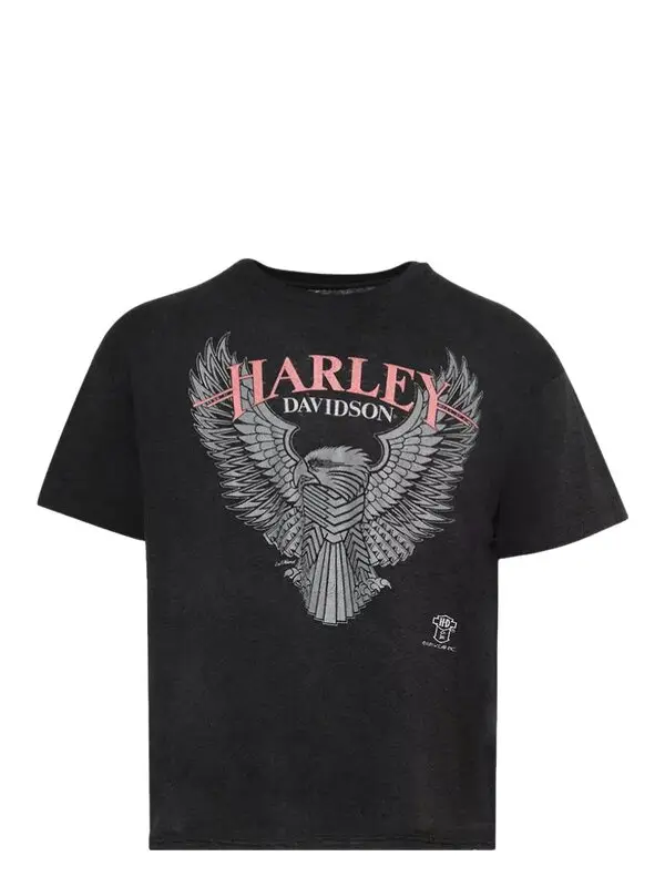 EARTHLING VIP Harley Davidson T-shirt - Black