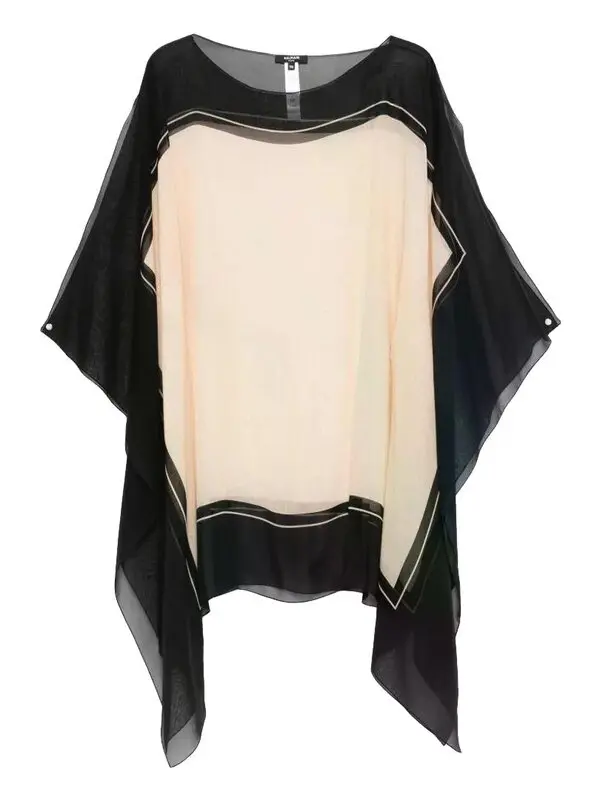Balmain Patterned Beach Cover-up - Neutrals