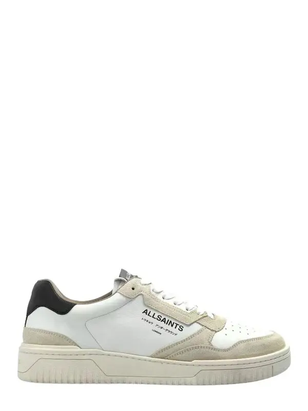 ALLSAINTS Colour Block Lace-up Sneakers - White