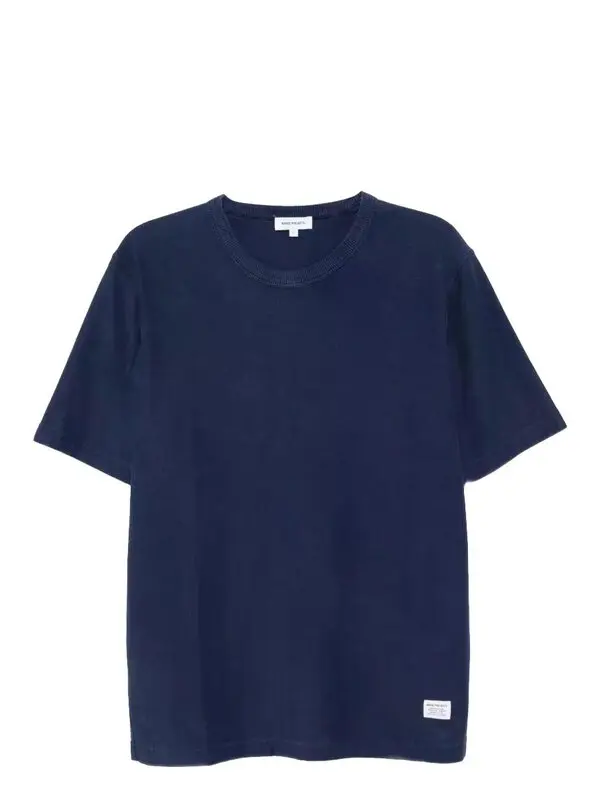 Norse Projects Ribbed Trim T-shirt - Blue