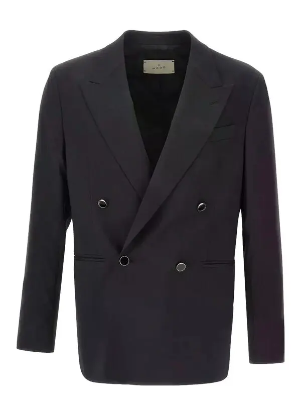 MANUEL RITZ Double-breasted Blazer - Black