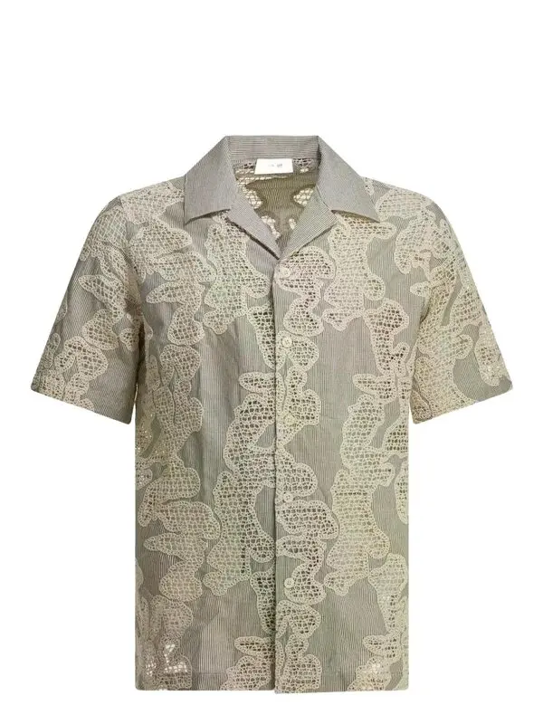 Nn07 Julio Cotton Shirt - Grey