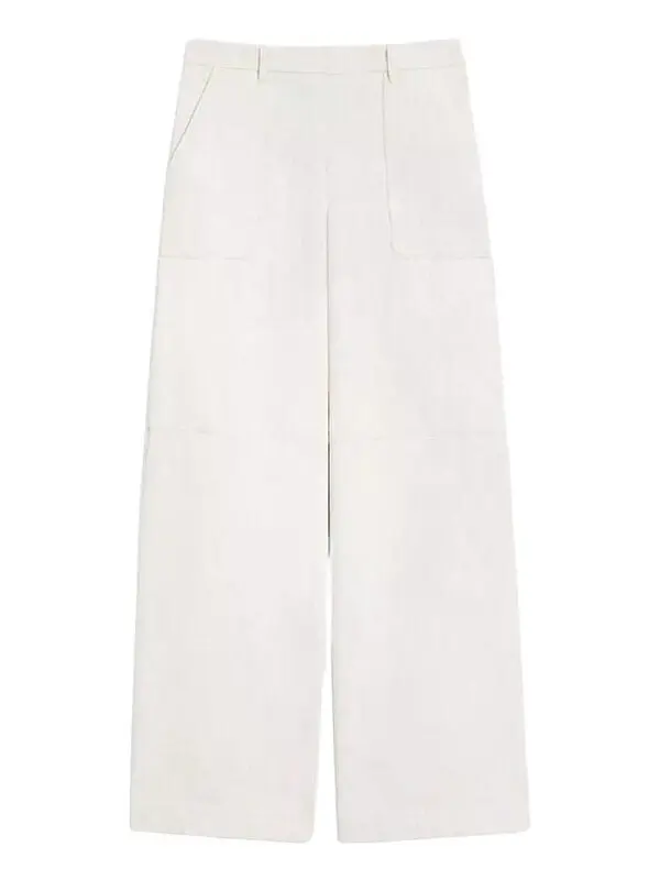 Max Mara Patch-pocket Trousers - Neutrals