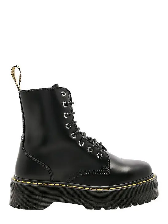 Dr. Martens Jadon Fusion Smooth Boot - Black