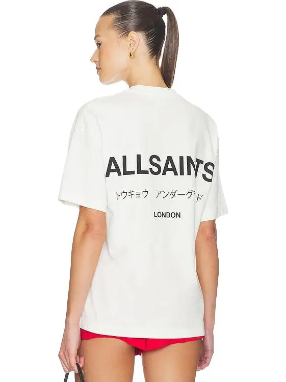 ALLSAINTS Etta Ashen Tee - White