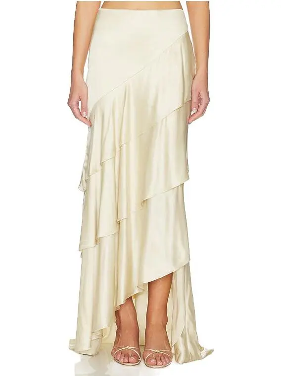 LOVERS AND FRIENDS Emma Maxi Skirt - Champagne