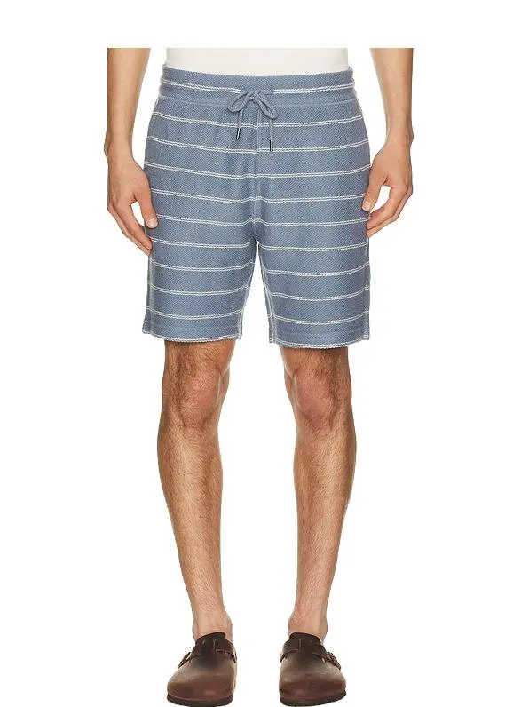 Faherty Brand Whitewater Sweatshorts - Seabrook Stripe