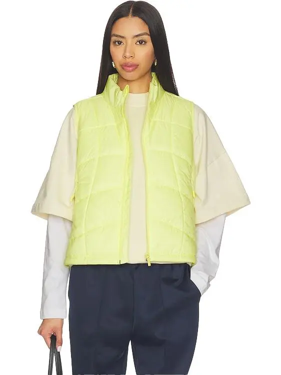 HALFDAYS Claude Insulated Trail Vest - Limoncello