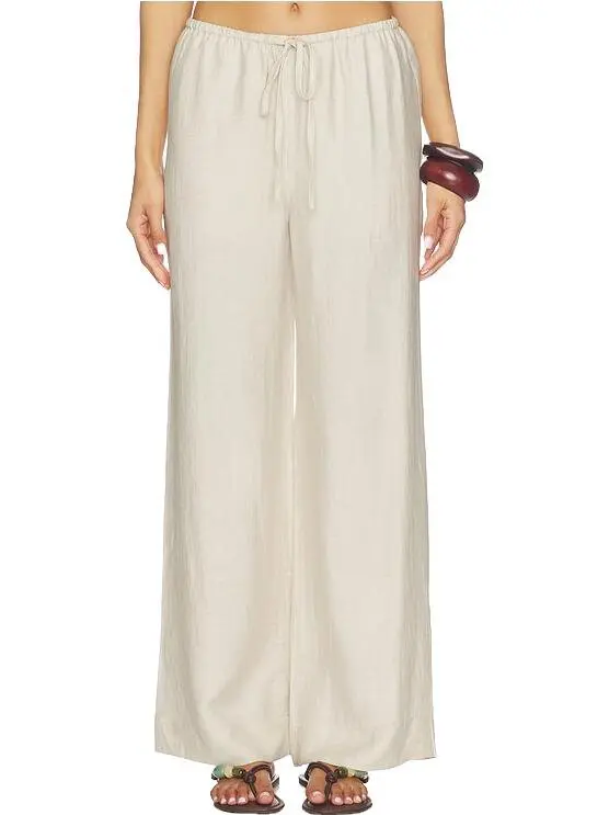 Heartloom Catalina Wide Leg Pant - Putty