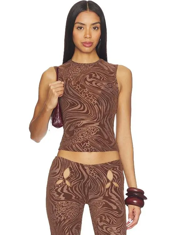 I.AM.GIA Amina Top - Brown