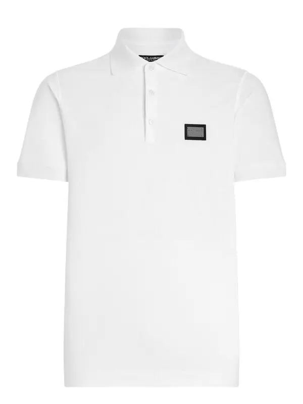 Dolce & Gabbana Polo M/c - White