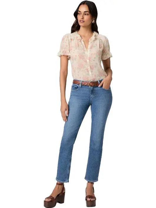 Paige Amber Straight Leg Jeans - Denim