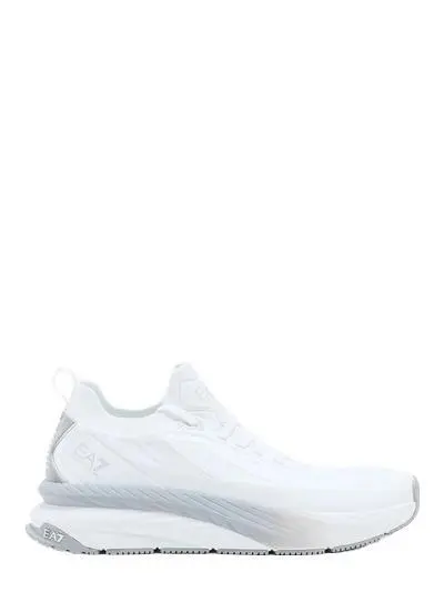 EA7 Crusher Sonic Knit Sneakers - White
