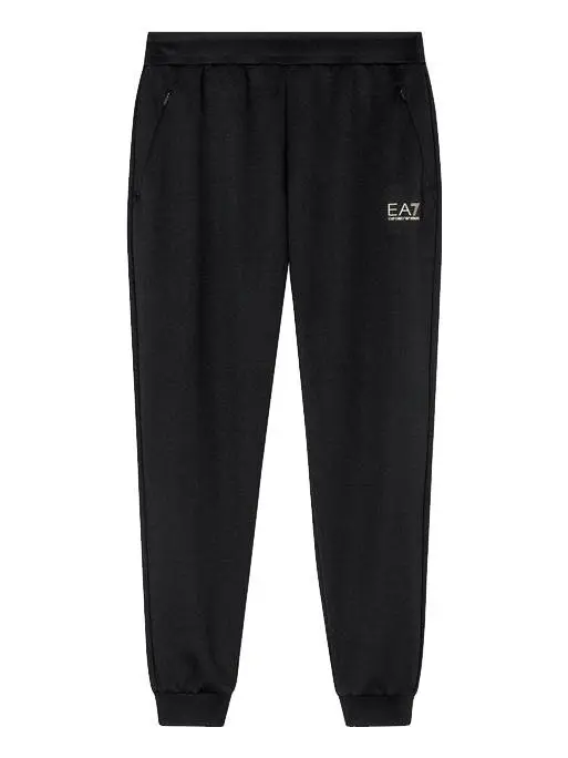EA7 Soccer Joggers In Technical Fabric - Black