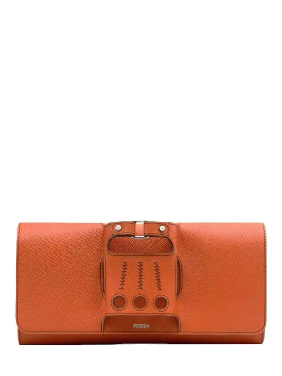 Perrin Le Cabriolet Glove Clutch - Red