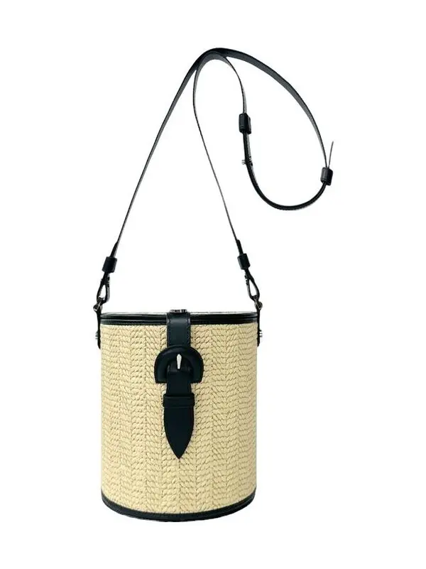 Perrin La Parisienne Bucket Crossbody - Black