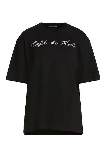 Karl Lagerfeld Organic Cotton T-shirt - Black