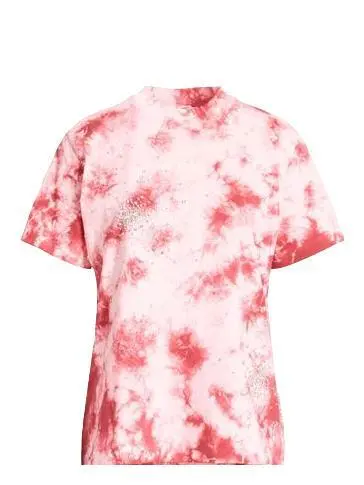 DES_PHEMMES Printed Cotton T-shirt - Pink