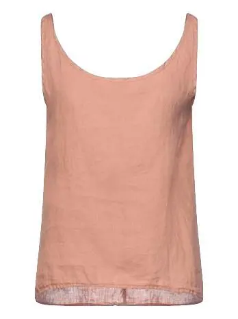 Crossley Linen Sleeveless Scoop Neck Top - Blush