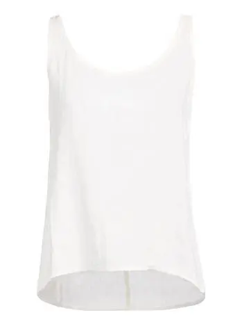 Crossley Linen Top - White