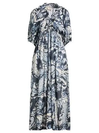 KAOS JEANS Cotton Maxi Dress - Navy