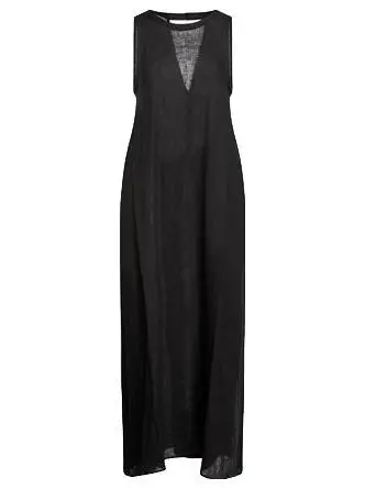 KAOS Linen Maxi Dress - Black