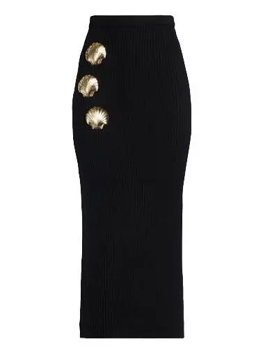 Giuseppe Di Morabito Maxi Virgin Wool Blend Skirt - Black