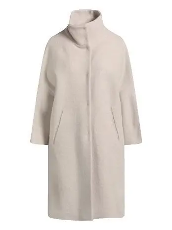 Herno Virgin Wool Blend Coat - Beige