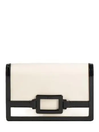 ROGER VIVIER Ivory Leather Handbag - White
