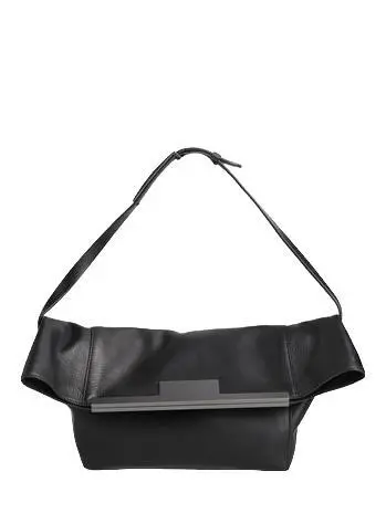 Max Mara Sfilata Calfskin Handbag - Black