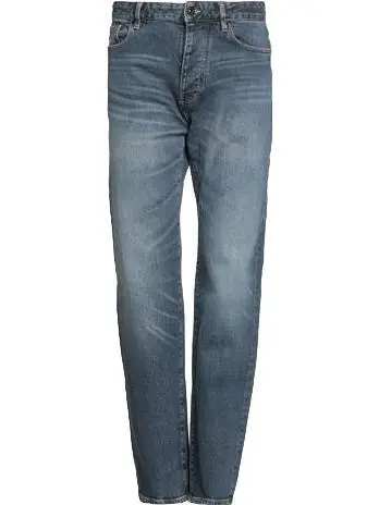 Armani Exchange Tapered Jeans With Logo - Blue