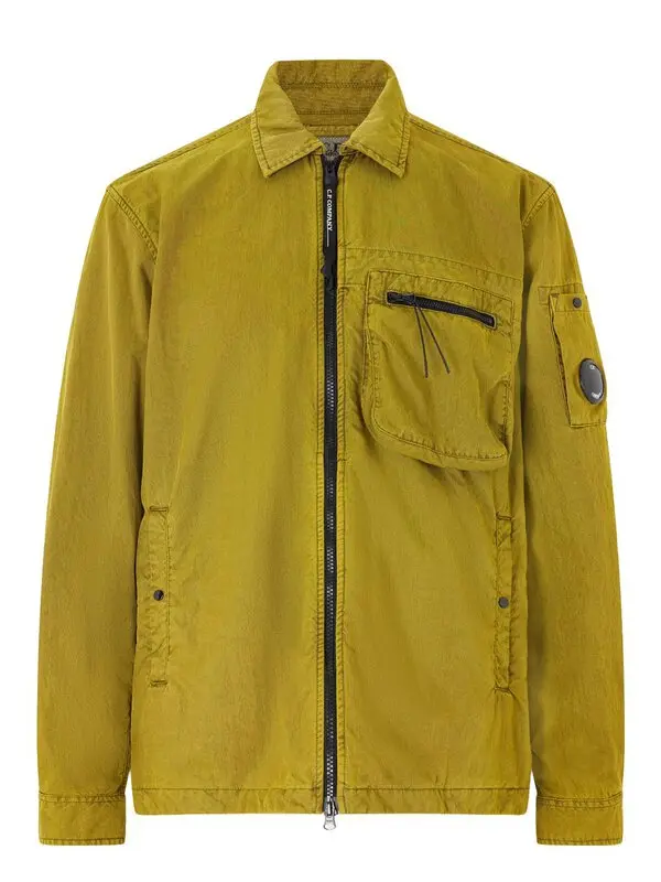 C.P. COMPANY Panama-r Overshirt - Green