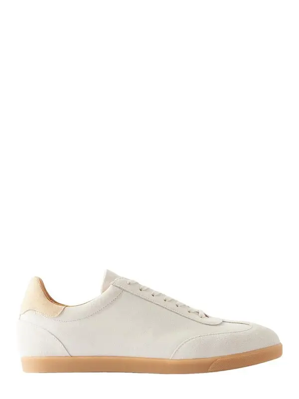 Mr P. Suede Low-top Sneakers - Neutrals