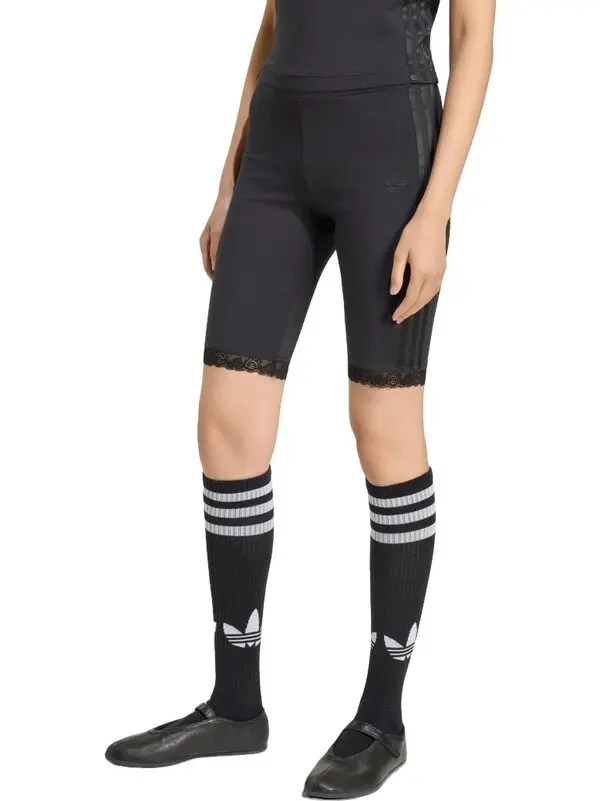 Adidas Lace Cycling Shorts - Black