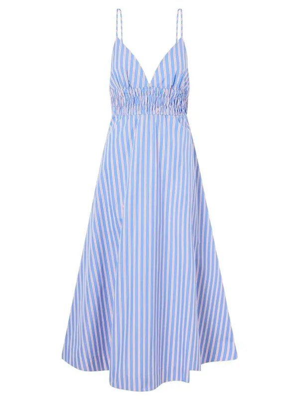 DESTREE Lorena Striped Cotton Dress - Multi
