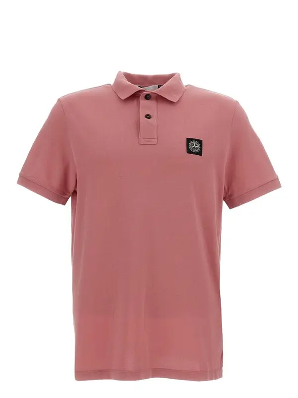 Stone Island Polo Slim - Rosa