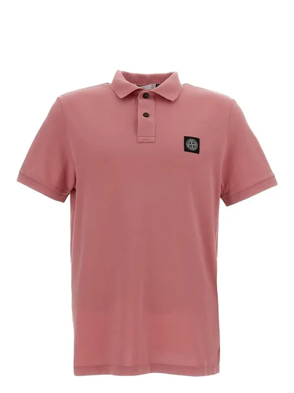 Stone Island Slim Polo - Rose