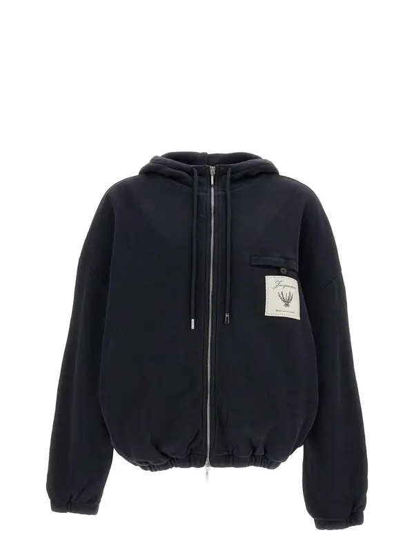 Jacquemus Le Hoodie Sweatshirt Torneo - Blue