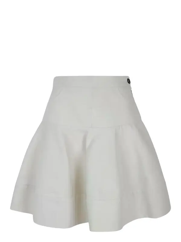 Vivetta Mini A-line Skirt - Neutrals