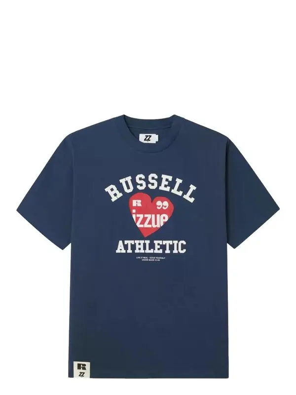 Izzue Print T-shirt - Blue